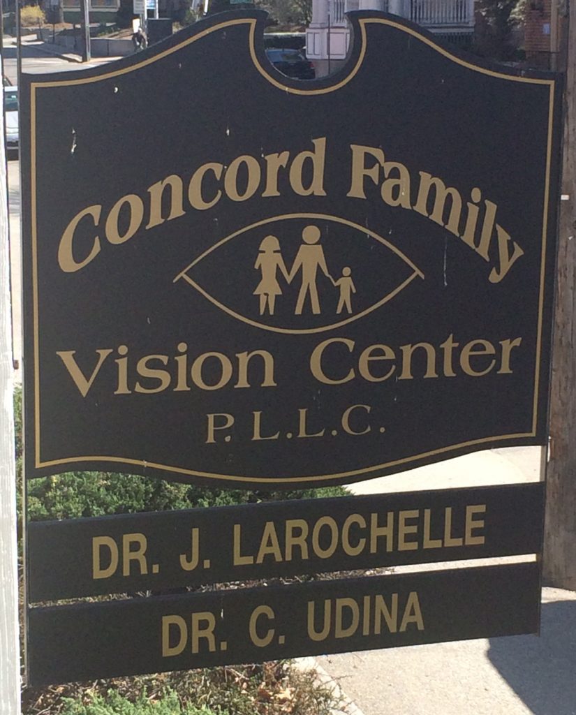Sign – Concord Family Vision